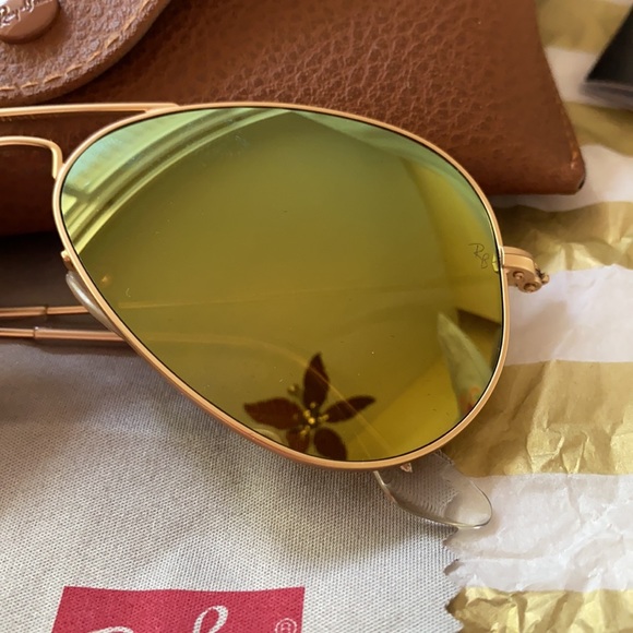Ray-Ban | Accessories | Rayban The Icons Gold Frames Lenses Neverused ...